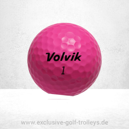 Volvik S3 Golfbälle pink | Freddy's Exclusive Golf Trolleys